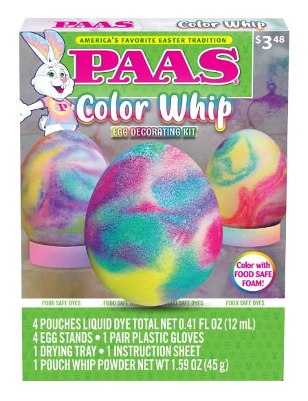 PAAS Color Whip Easter Egg Dye Kit - Walmart.com