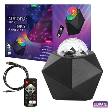 Brightside Cosmo LED Projector, Multicolor Rotating Lights, Outer Space ...