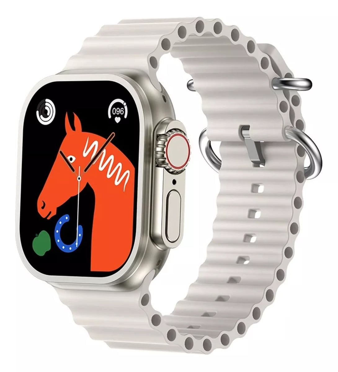 Reloj Smart watch Fralugio S9 Ultra Brújula NFC Diseño Elegante GRIS ...