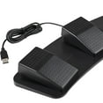 yotijay USB Foot Pedal Control Switch, PC Game Foot Pedal, Keyboard ...