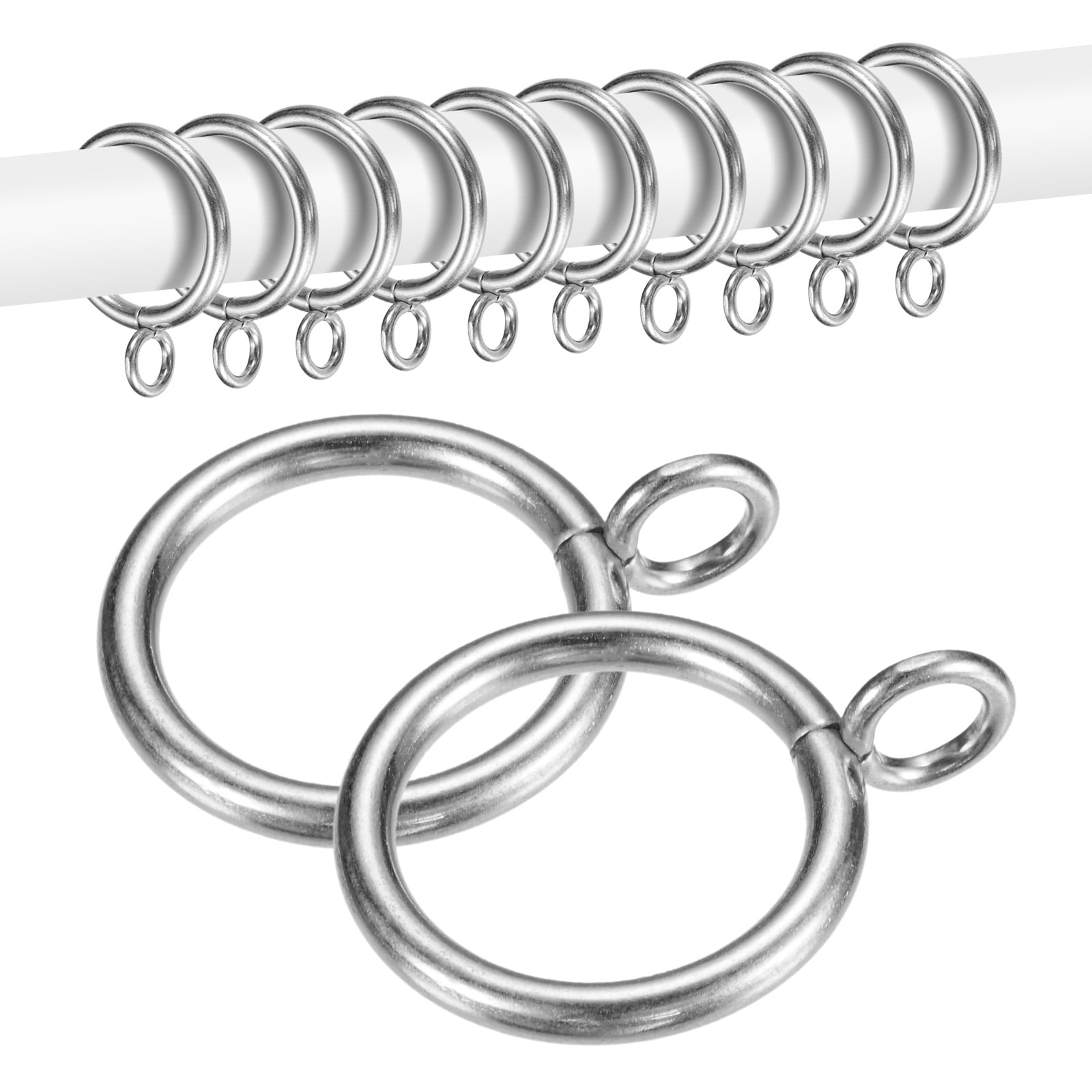 Click here for Uxcell 20-Pack Curtain Ring With Eyelet 1 Inch Id... prices