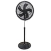 Optimus 18" Black Oscillating Stand Fan with Remote Control - Walmart.com