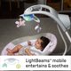 Ingenuity InLighten Baby Swing, Easy-Fold Frame, Swivel Infant Seat ...