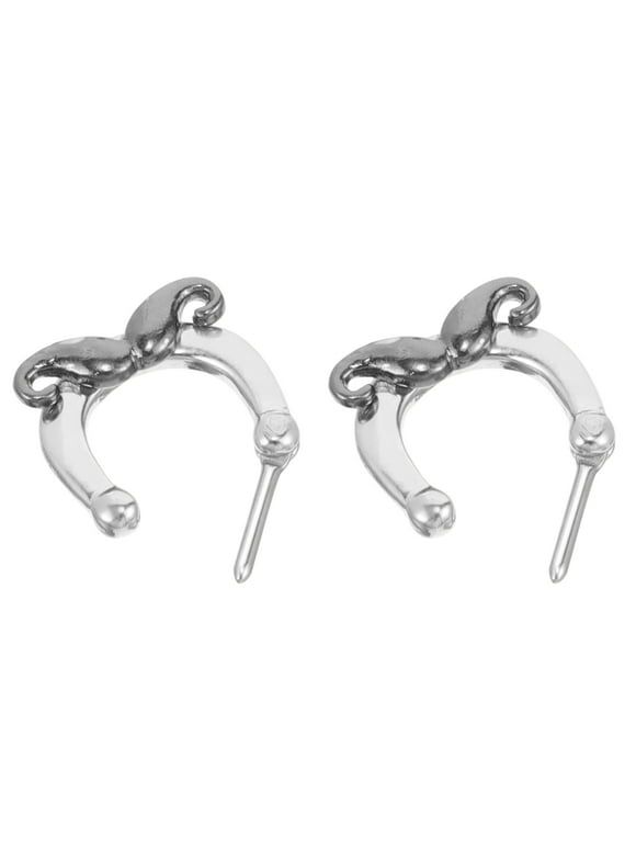 Mustache Septum Piercing