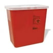 Sharpstar In-Room Sharps Container, 5qt, Red, 8507SA, Mailbox Lid, 2 ...