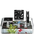 2Purpose 3600RPM Plastic Computer Fan With Flexible Mounting Clip For ...