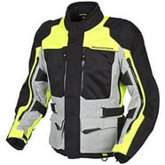 Scorpion Yosemite Mens Textile Motorcycle Jacket Hi-Viz Yellow/Black ...