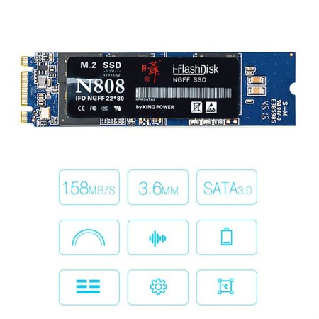 OUTAD I-Flash SSD M.2 Interface Anti-Shock Small Fast Transmission DIY ...