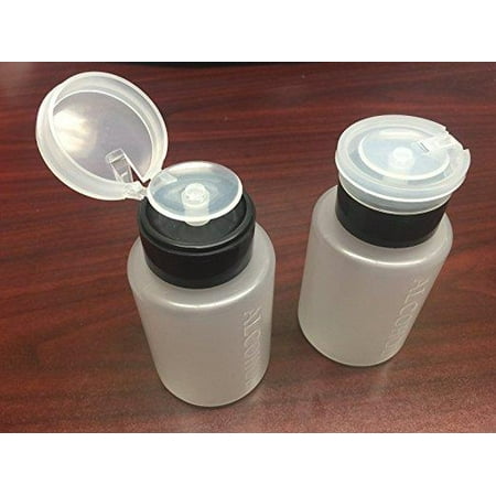 Beauticom 6oz Alcohol Pump Dispenser - Clear - 2pcs - Walmart.com