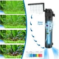 Tawatiler Aquarium Filter, U-V Light 10W, 5-in-1 Filtration System, 210 ...