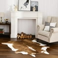 Lochas Faux Cowhide Area Rug Super Soft Mat Carpet Cow Print Rugs for ...