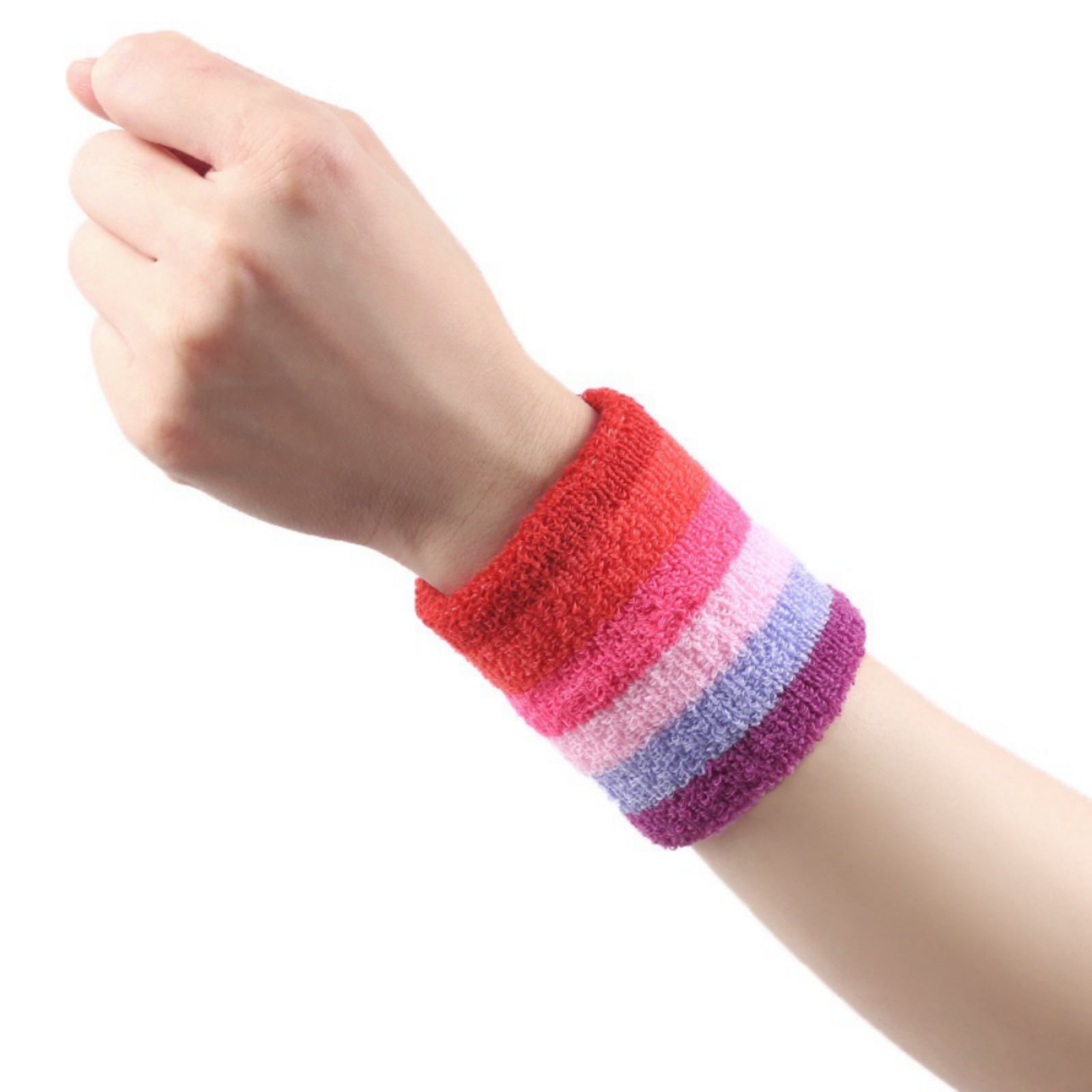 Wrist Sweatbands Sports Wristband Cotton Sweat Band Armbands for Men ...