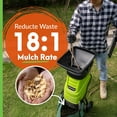 Electric Wood Chipper & Mulcher – 15A Powerful Garden Shredder for ...