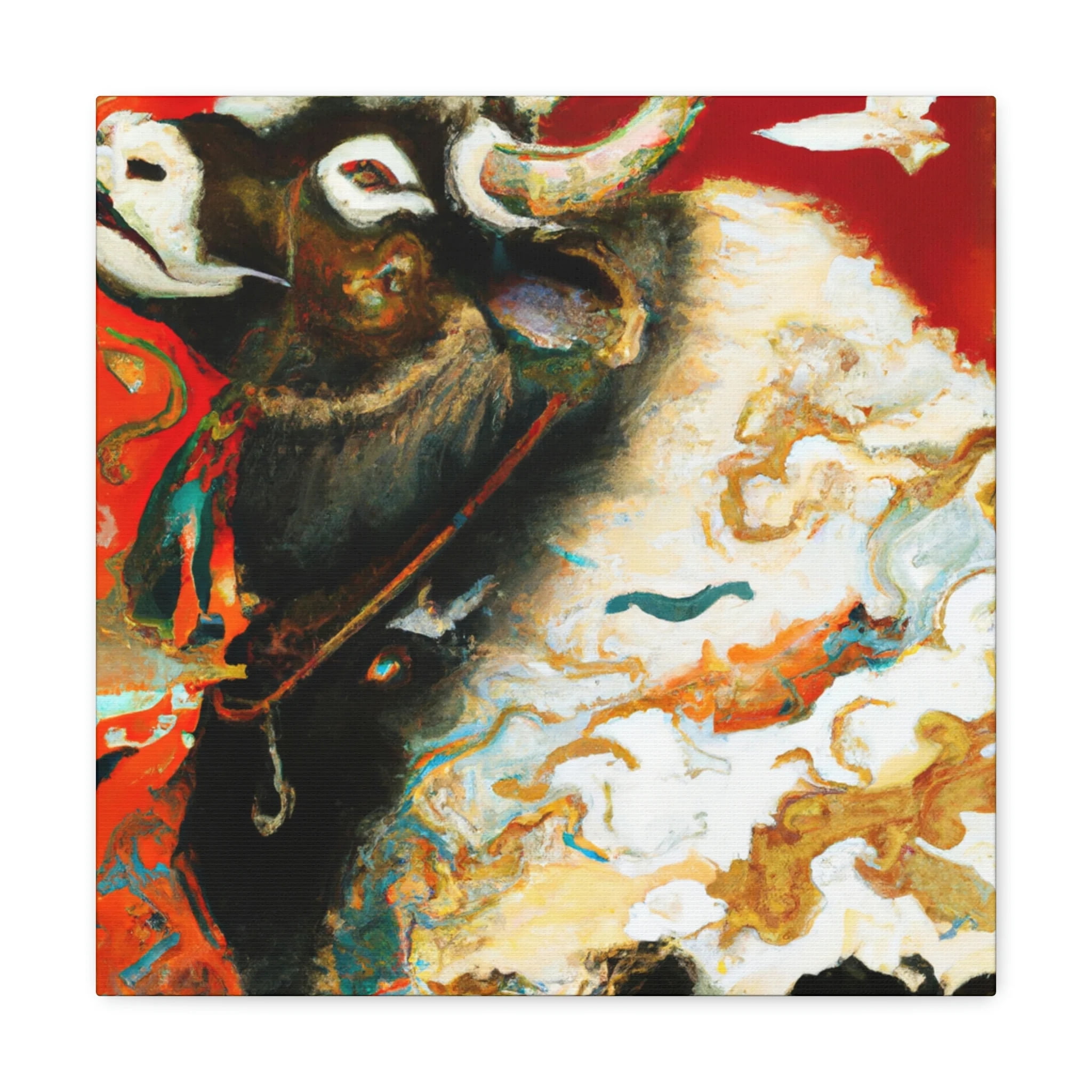 Yak of Neoclassicism - Canvas - Walmart.com