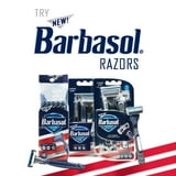 Barbasol Sensitive Skin Thick & Rich Shaving Cream for Men 10 oz with ...