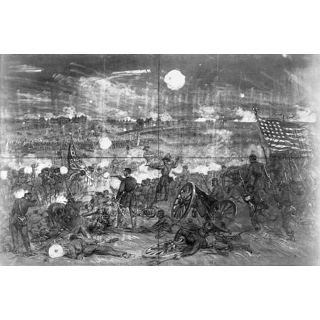Civil War: Gettysburg. /Nmajor General George Edward Pickett'S Charge At The Battle Of ...
