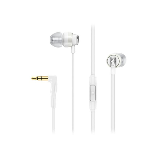 Sennheiser CX 300S In-Ear Headphone with One-Button Smart Remote (White ...
