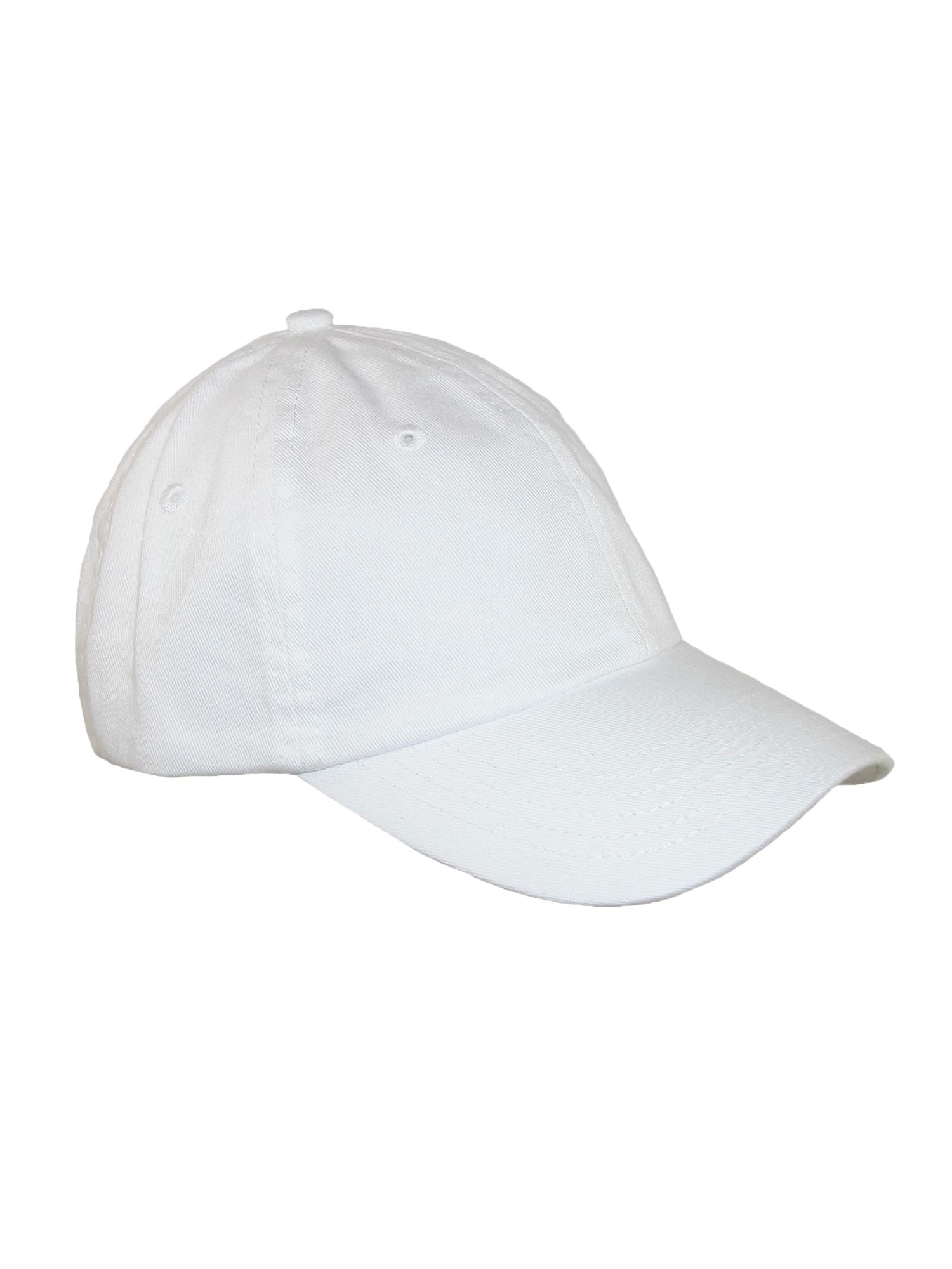 Size one size Kids' Cotton Twill Solid Color Summer Baseball Cap ...