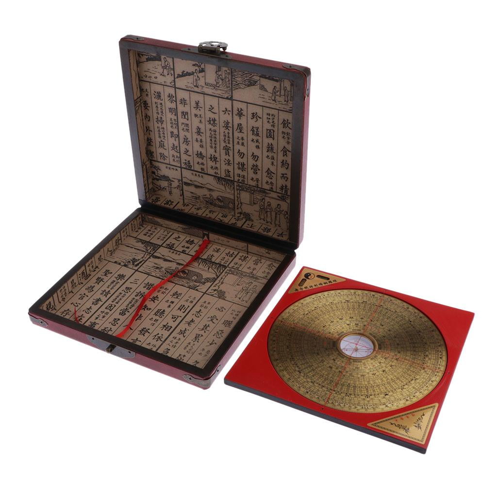 Feng Shui Luo Pan (Chinese ) with Wooden Case - Asian Oriental ...