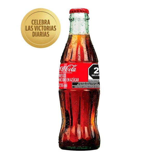 Refresco Coca Cola sabor original 235 ml | Bodega Aurrera en línea