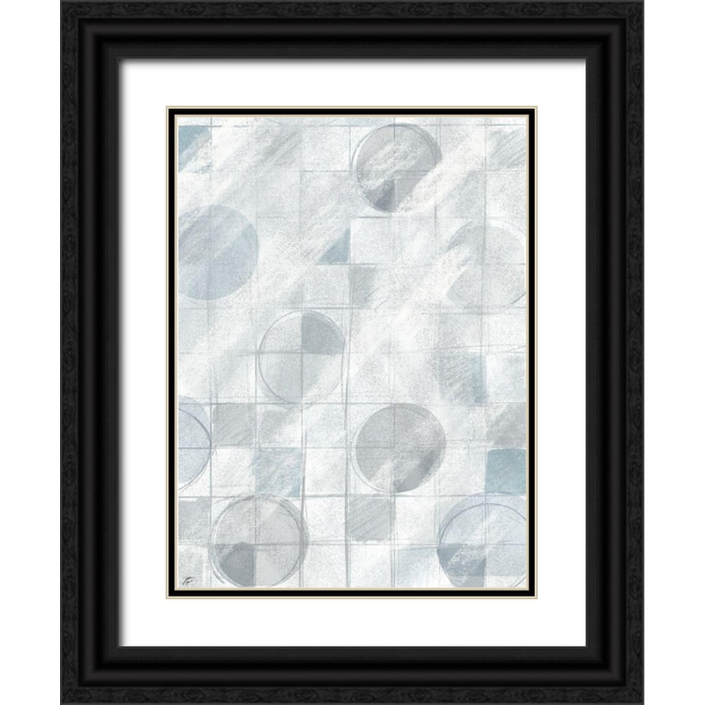 Lee, Judson 25x32 Black Ornate Wood Framed with Double Matting Museum ...