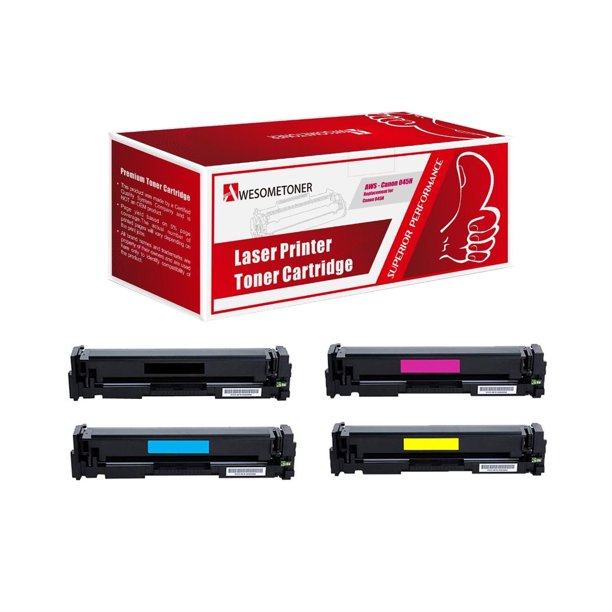 Awesometoner Compatible Toner Cartridge Replacement for Canon 045H for ...