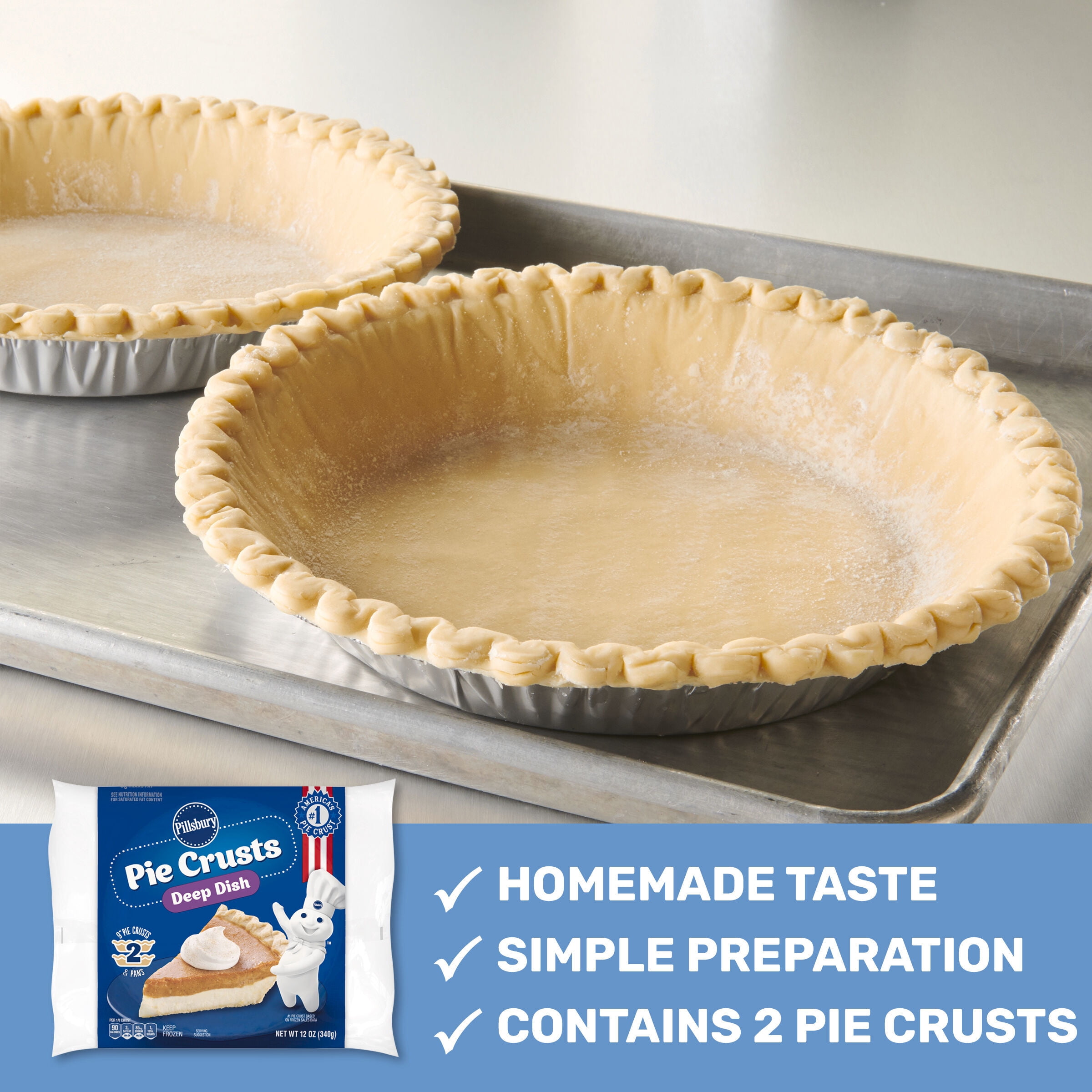 Frozen Mini Pie Crust