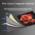 4k Metal Lightproof Foldable Portable Movie Screen, 16:9 HD Anti Light ...