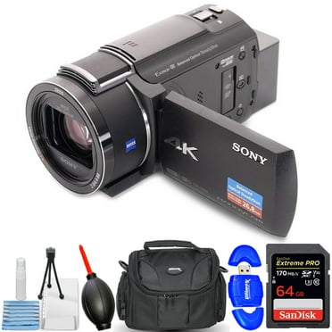 Sony FDR-AX43 UHD 4K Handycam Camcorder - Movie Camera & Video Recorder ...