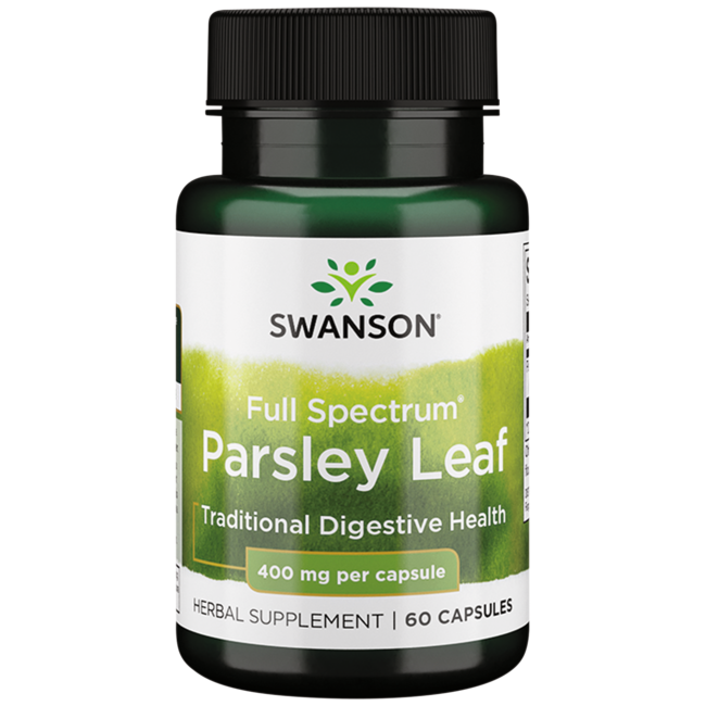 Swanson Full Spectrum Parsley Leaf 400 mg 60 Capsules - Walmart.com