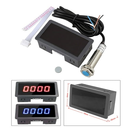 Automotive Digital Tachometer Portable Professional Four Digit ...