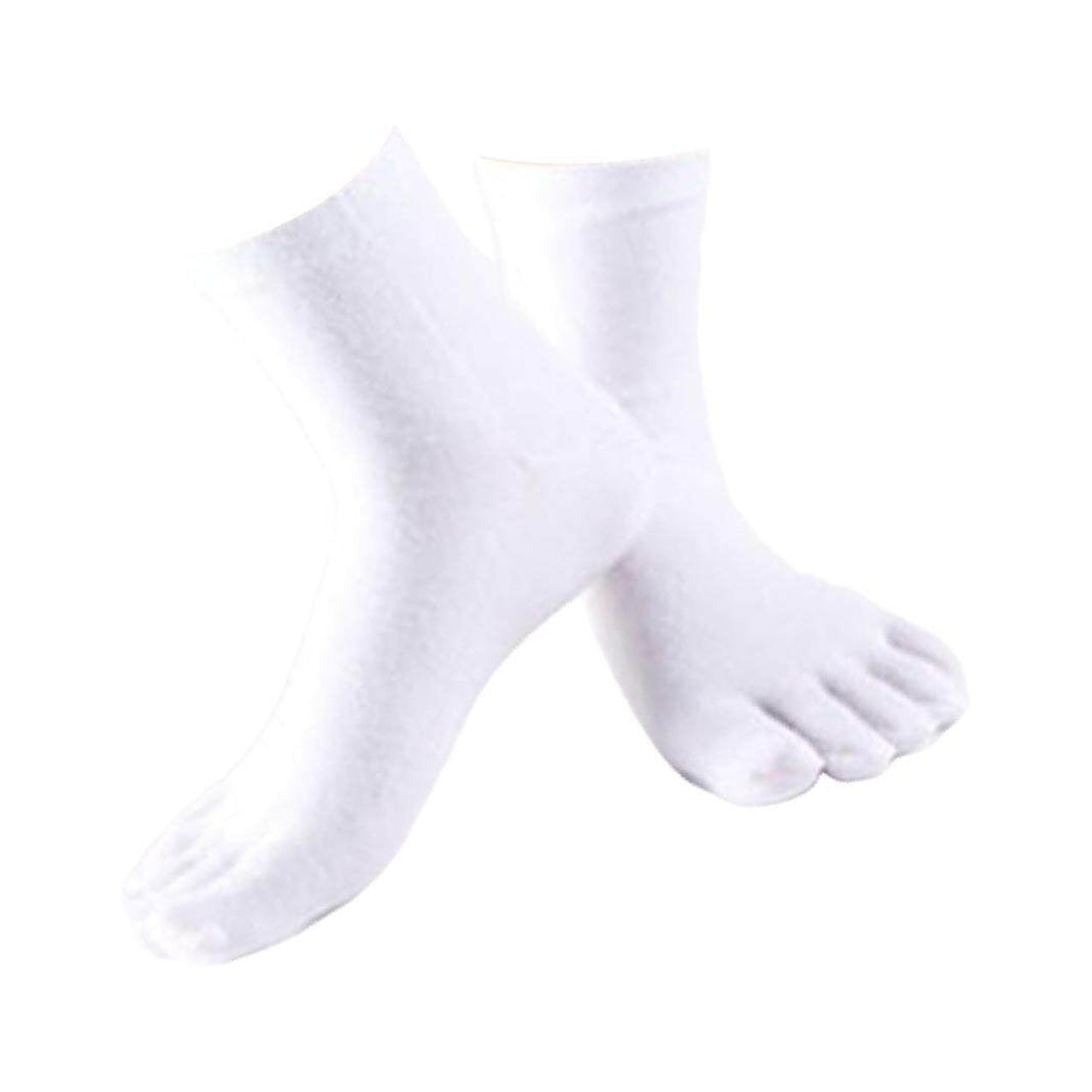 Click here for Relayinert 1pair Comfy Five Toe Socks Cotton High... prices