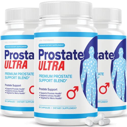 Prostate Ultra Supplements for Men Prostate Health Formula (3 Pack ...