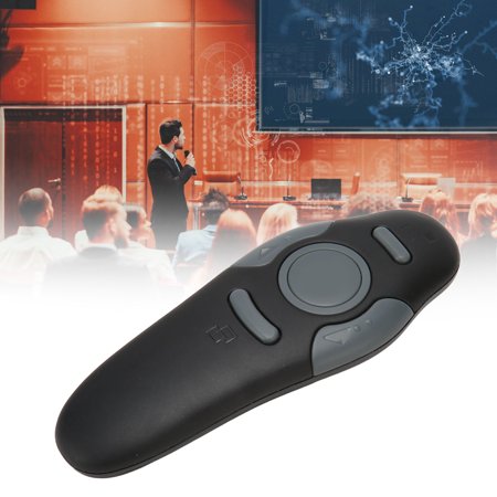 Presentation Clicker, USB Port Multifunction Presenter Frosted 2.4Ghz ...