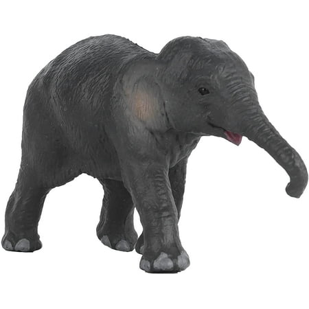 Qianli African Baby Elephant Action Figures, Solid Miniature Simulation ...