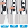 Pull Down Kitchen Faucet Head Replacement, 3-Function NSF/ANSI/CAN 61 ...