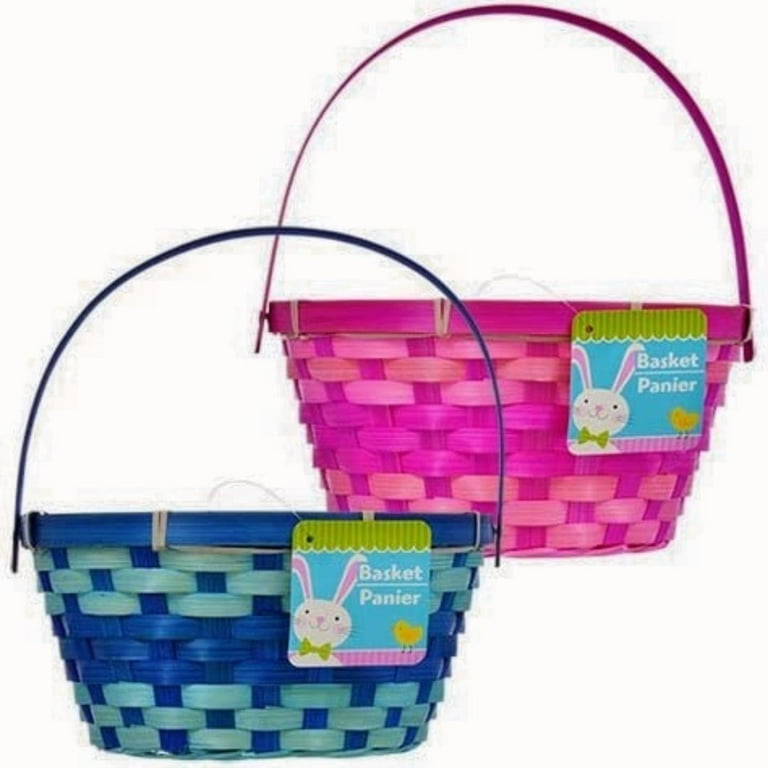 Empty Easter Basket With Grass