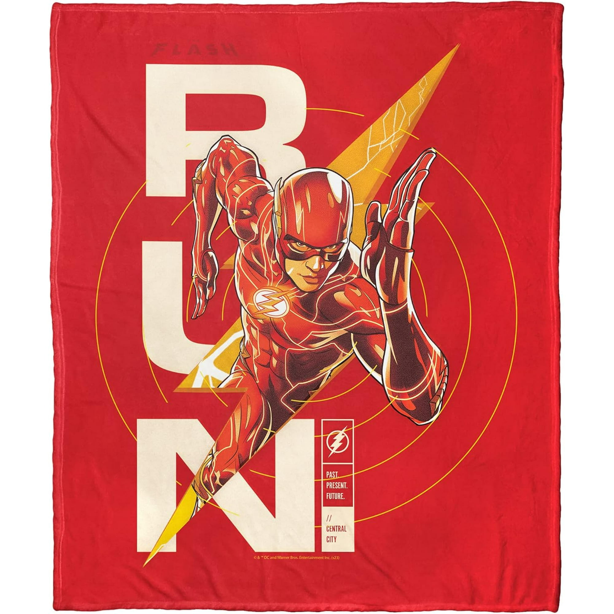 Click here for Kljhyu Dc - The Flash Silk Touch Throw Blanket  50... prices