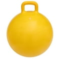 WAXIAYUZ Bouncy Ball with Handles Inflatable Hopper Ball (Yellow ...