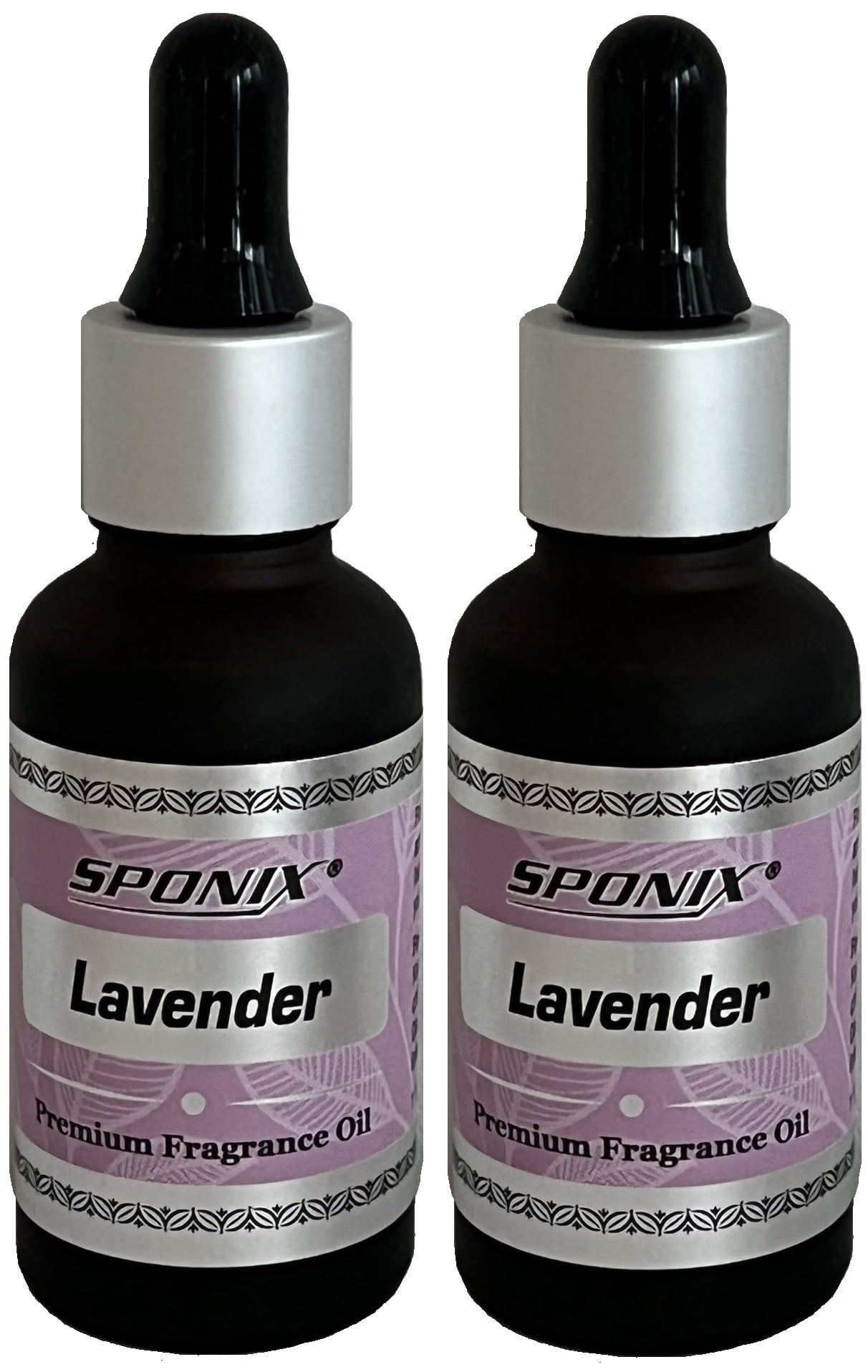 Lavender Fragrance Oil 1 fl oz / 30 ml - Pack of 2 - 100% Pure Organic ...