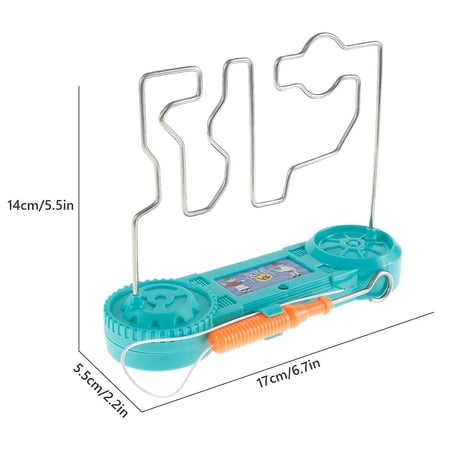 HZAFW,Electric Shock Bump Maze Classic Electric Touch Maze Game Toy ...