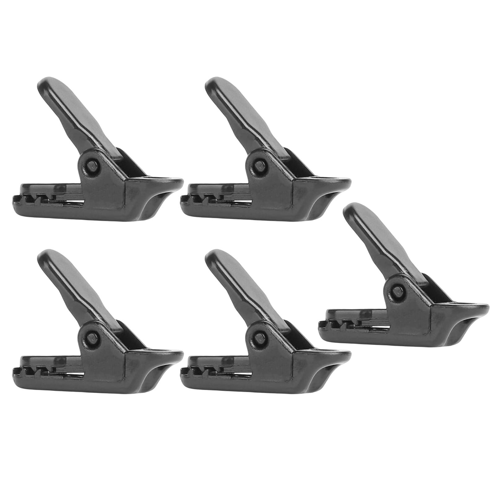 Clip de lona Macarena Clips de lona Negro 3,3 cm x 1 cm x 1,3 cm ...