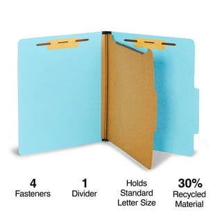 Pendaflex® End Tab Classification Folders, 60% Recycled, Letter Size ...