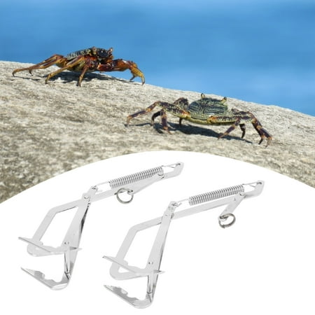 Seafood Grabbing Tools Crabs Grabber Stainless Steel 2 Pcs Seafood ...