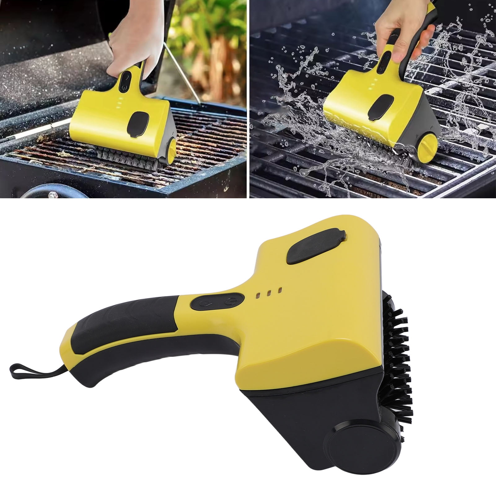Electric Grill Cleaning Brush, Electric Grill Brush Efficient with ...