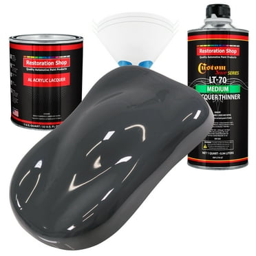 Restoration Shop - Super Gloss Jet Black Acrylic Enamel Auto Paint ...