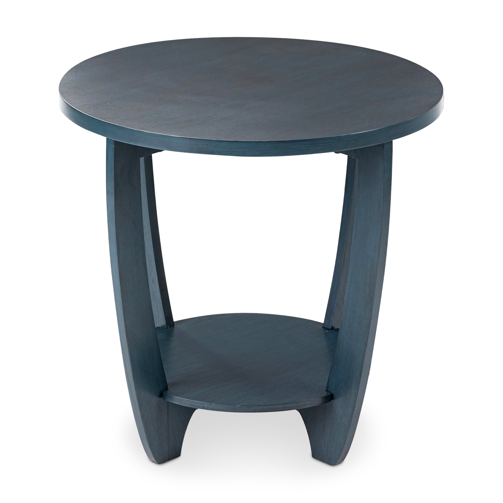 Click here for Cozayh Round End Table With Storage Shelf For Livi... prices
