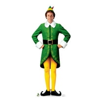 "Advanced Graphics Life-Size Buddy Elf Cardboard Standup, 73"" x 31 ...