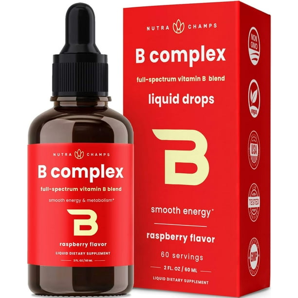 Nutra Champs B Complex Smooth Energy Gotero 60 Ml Sabor Raspberry | Bodega Aurrera en línea
