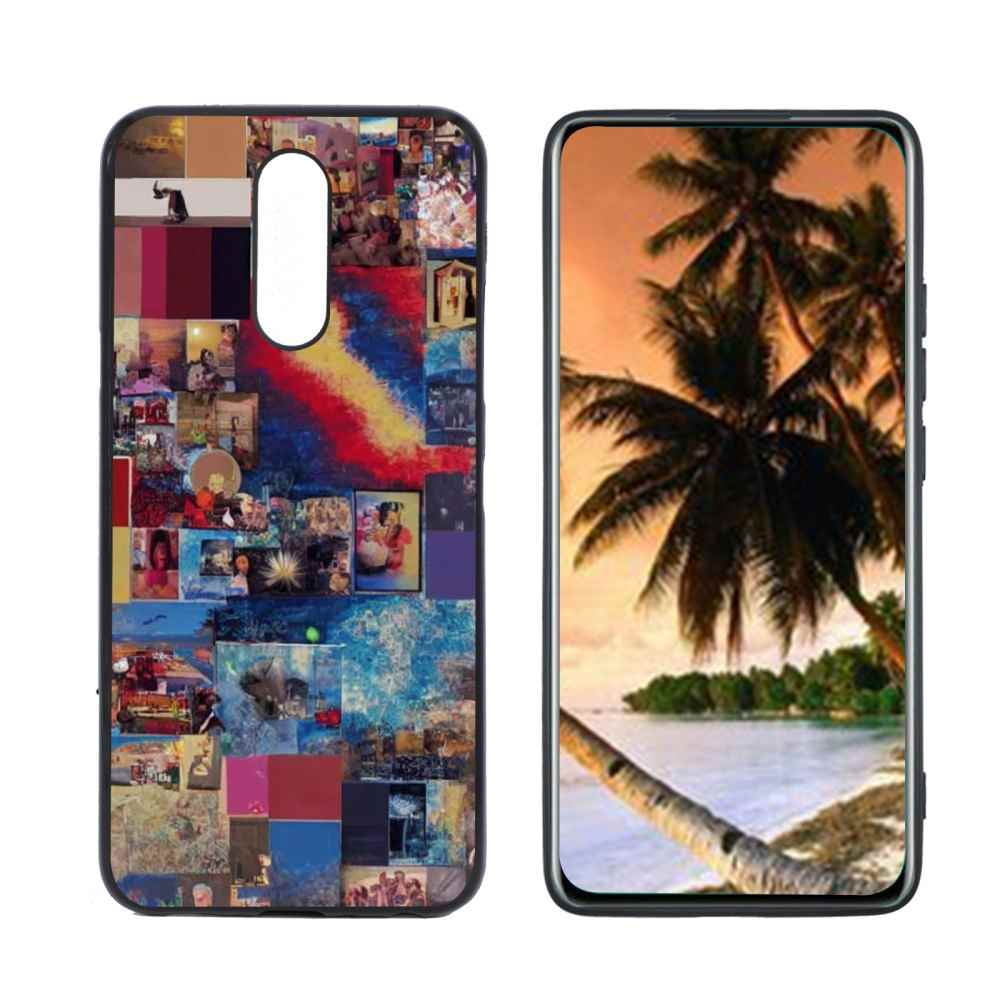 Compatible with LG Solo LTE Phone Case, Picture-Collage-1 Case Silicone ...
